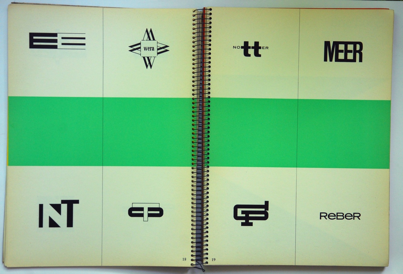 Letterology: mid-century typo-graphie