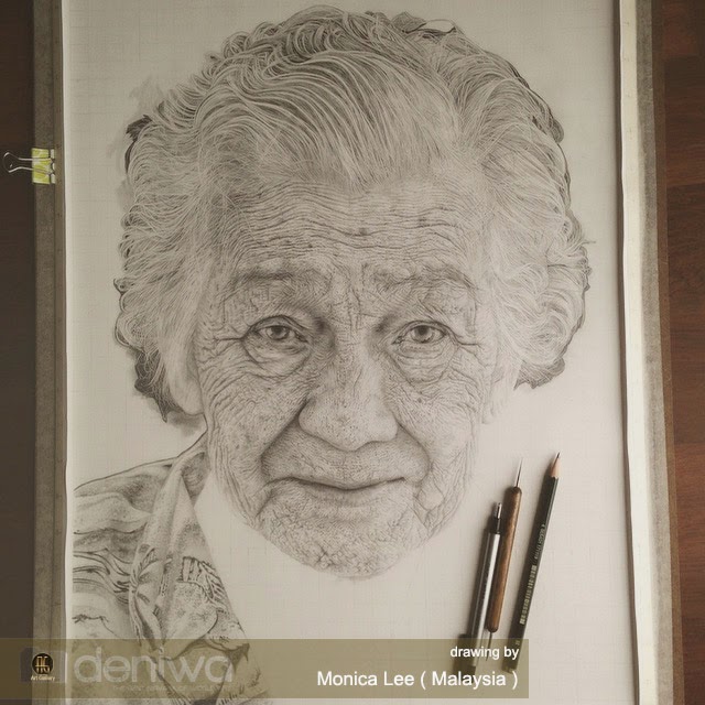 AMAZING GRAPHITE PENCIL DETAIL DRAWING ~ Art Gallery