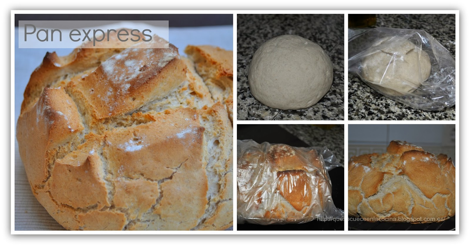 Cocina con gusto: Pan express