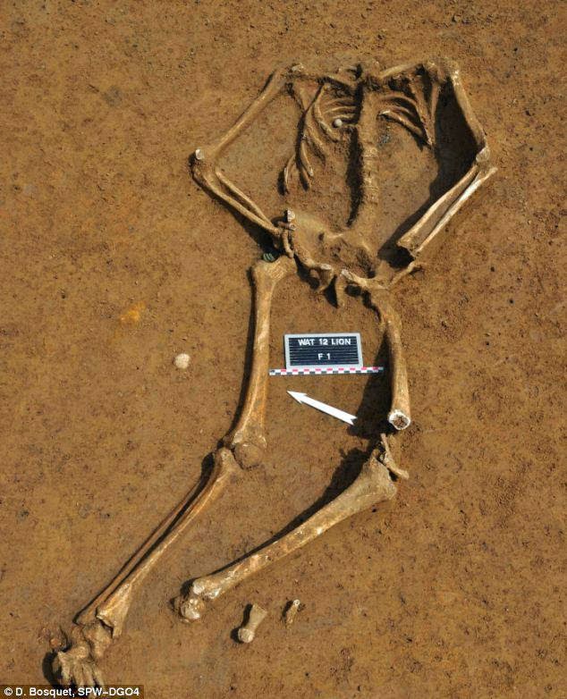 FDRA - Historia de la Defensa: Arqueología: El esqueleto de un soldado ...