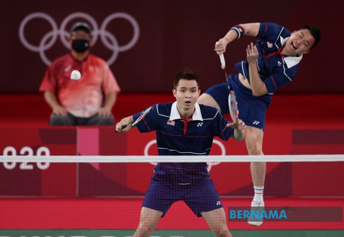 Malaysia's Aaron Chia & Wooi Yik Win Olympics Bronze Medal in Badminton after beating the ...