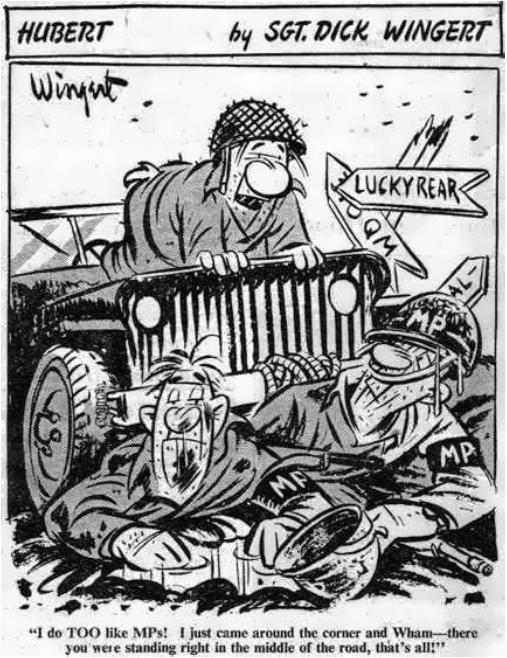 Hoosier Cartoonists: Hoosier Cartoonists in World War II