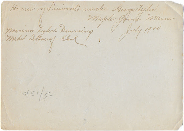 Heirlooms Reunited: 1900 Photograph of House of George F. Tyler at ...