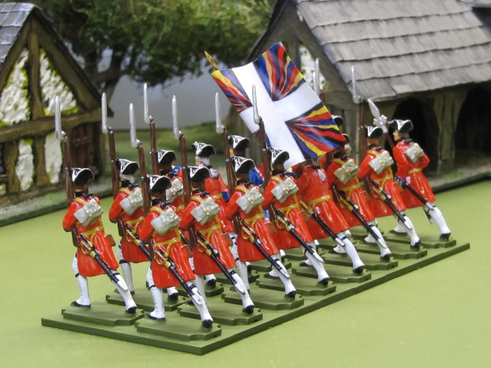 Lace Wars in Tin: French - Swiss Guards