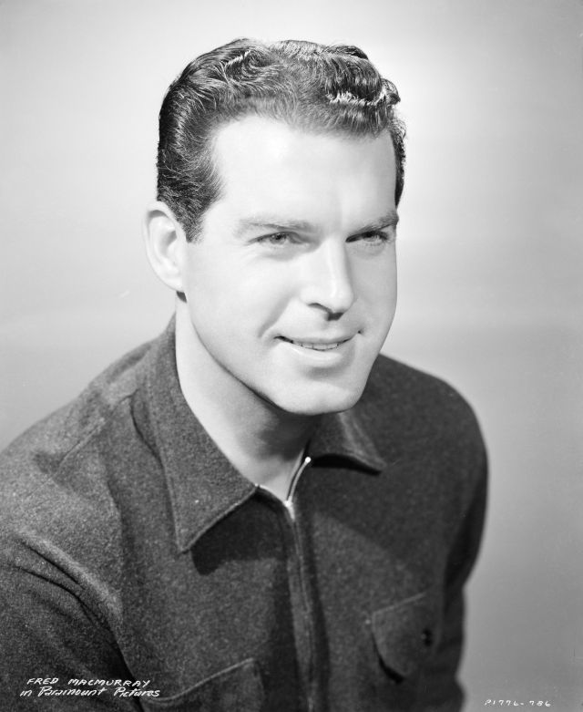 30 Fabulous Portrait Photos of Fred MacMurray in the 1930s and ’40s ...