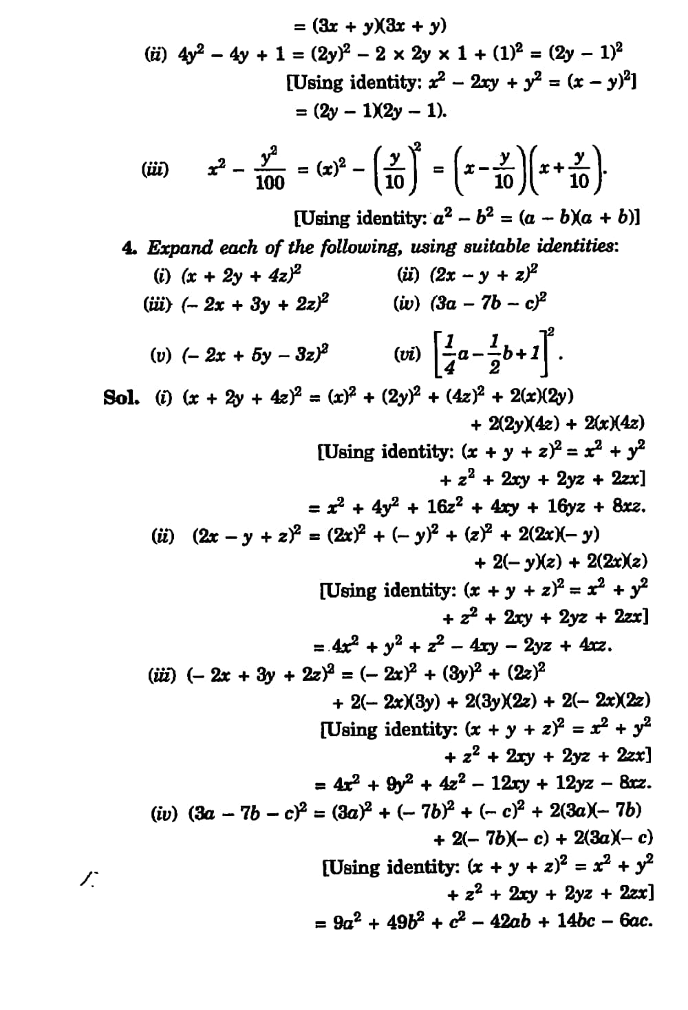 Polynomials class 9 math - Studypur