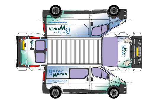 Membuat mobil box dari kertas lipat - Cek Tugas Sekolah