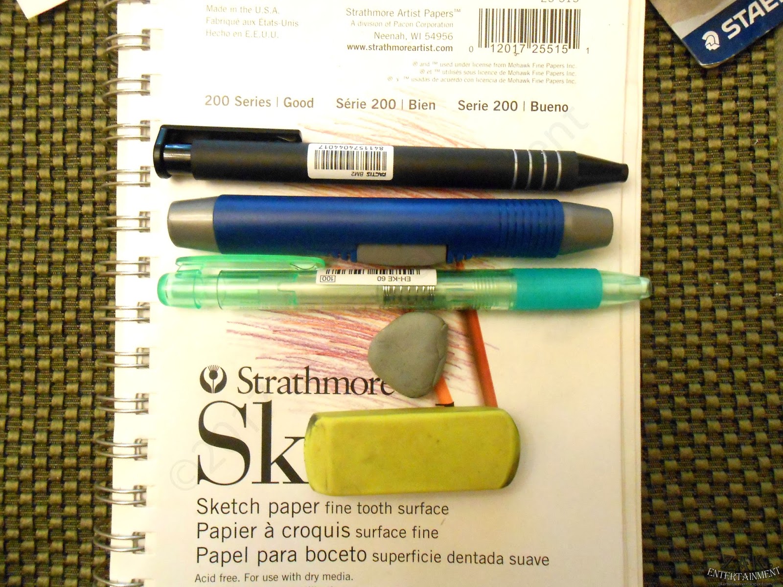 ZAK Entertainment: A Triple Mechanical Eraser Review and A New ...