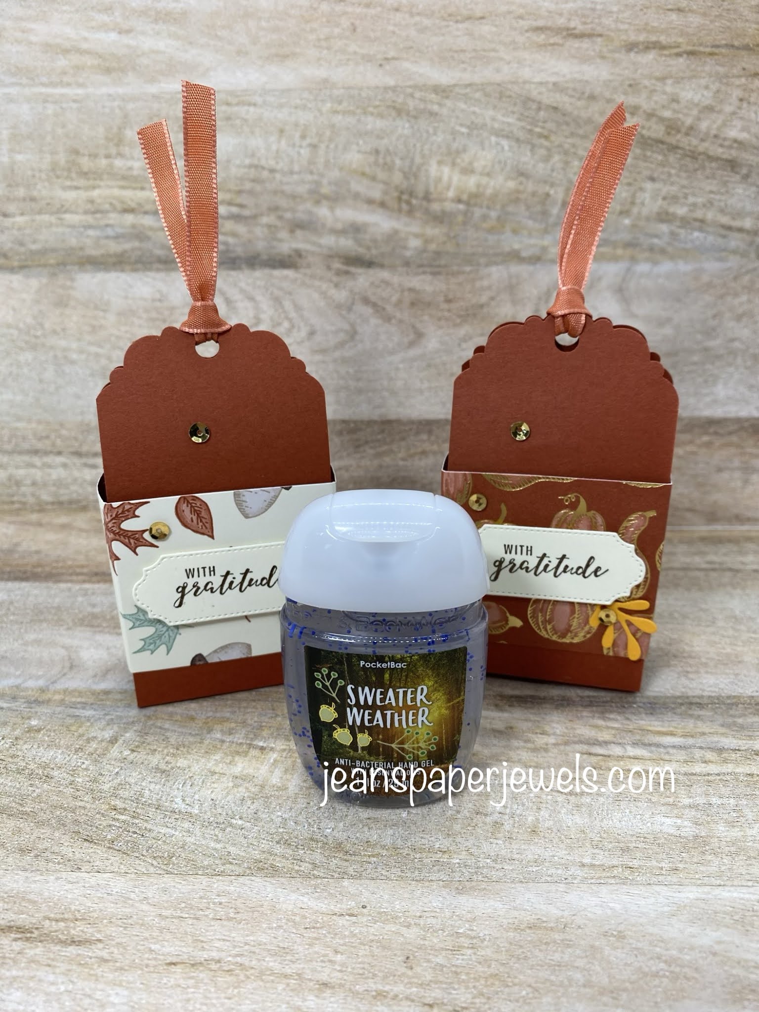 Jean's Paper Jewels: HAND SANITIZER GIFT BOX