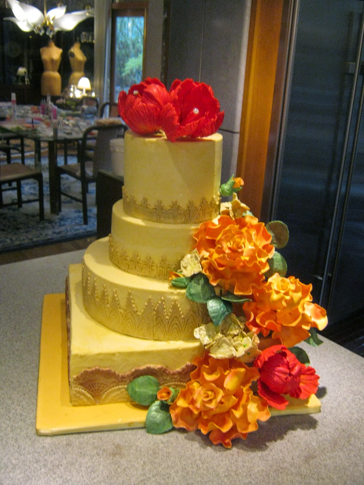 The Bread Doctor: Wedding Cake assembly extravaganza