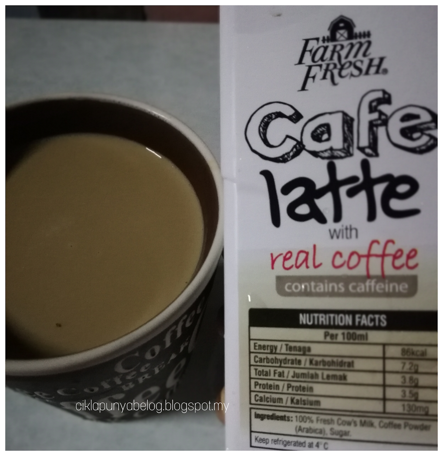 Farm Fresh Cafe Latte : Rasa kopi sebenar khas buat penggemar tegar ...
