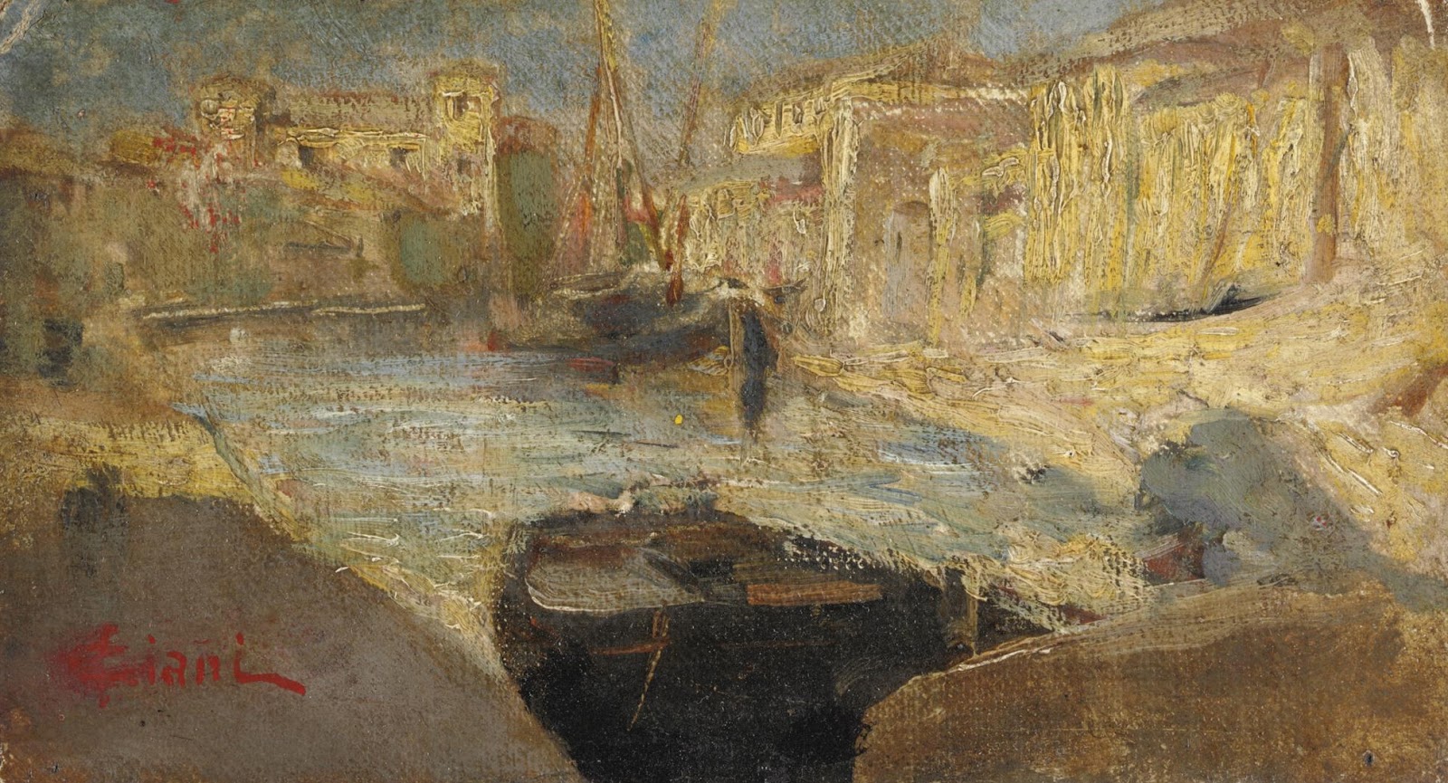 Cesare Ciani (1854-1925) | Post-Macchiaioli painter | Tutt'Art ...