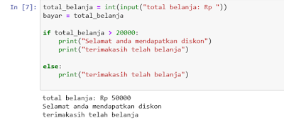 Percabangan pada Python - Thinkstudio21