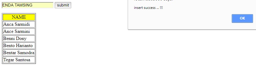 HOW TO INSERT AJAX IN PHP ~ langsungkoding HOW TO INSERT AJAX IN PHP ~ langsungkoding