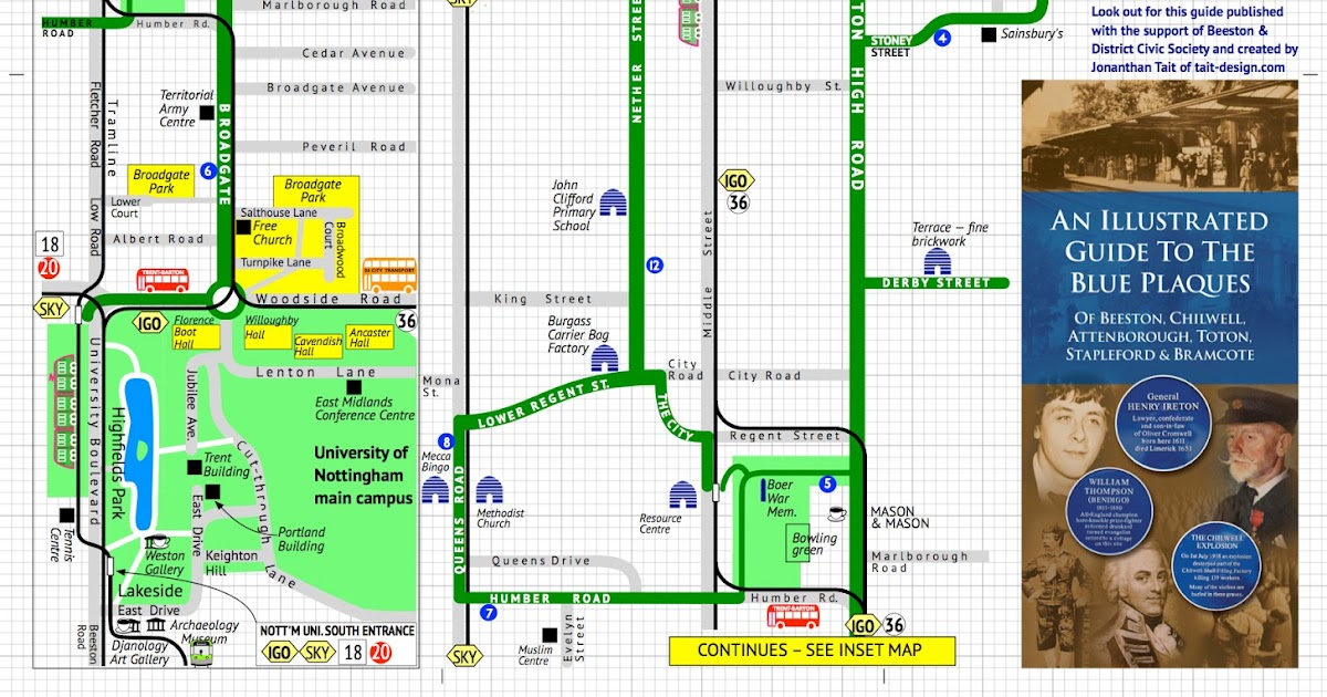 Beeston Week: Beeston Vertical Heritage Map