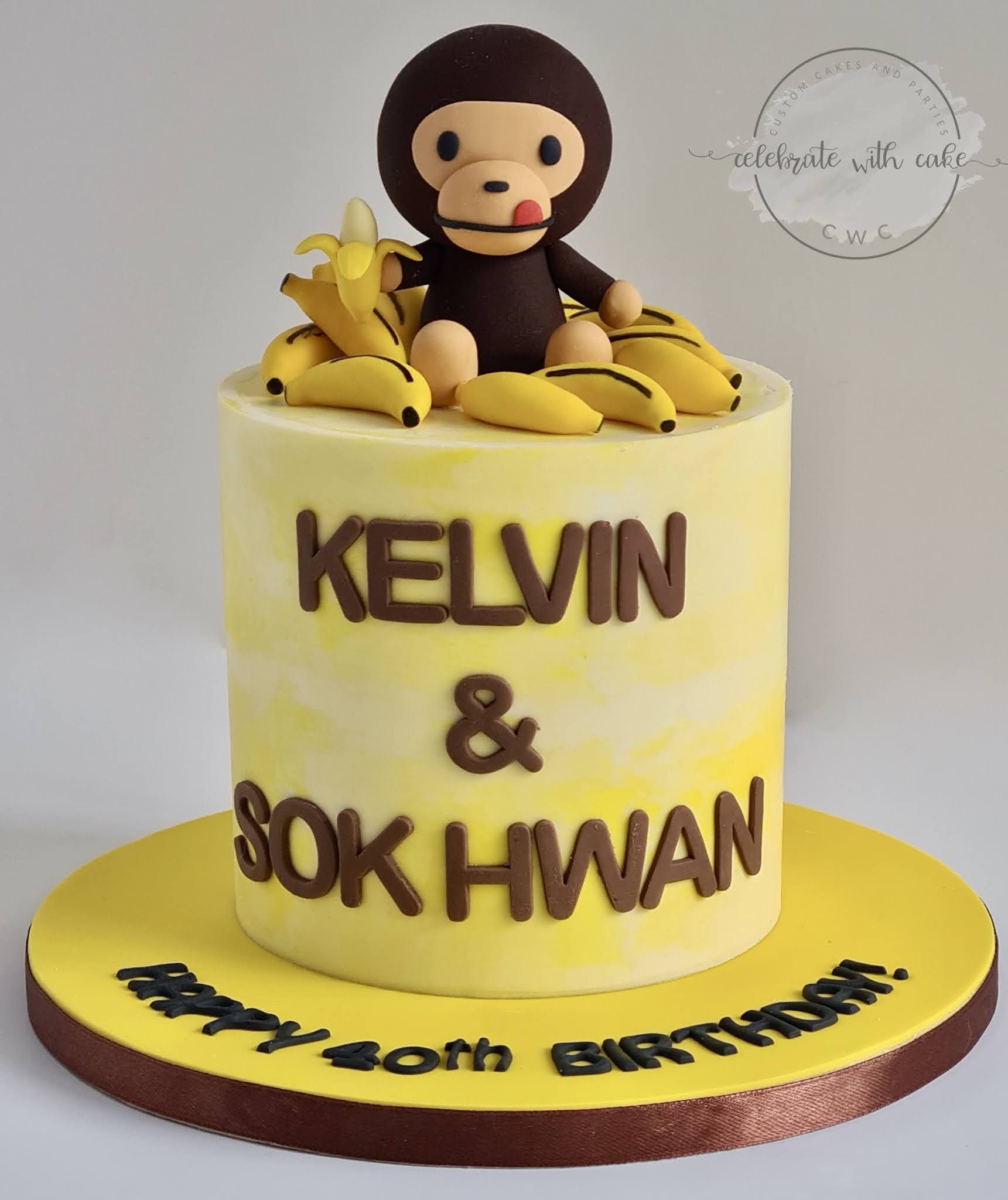 Celebrate with Cake!: Bathing Ape single tier Cake