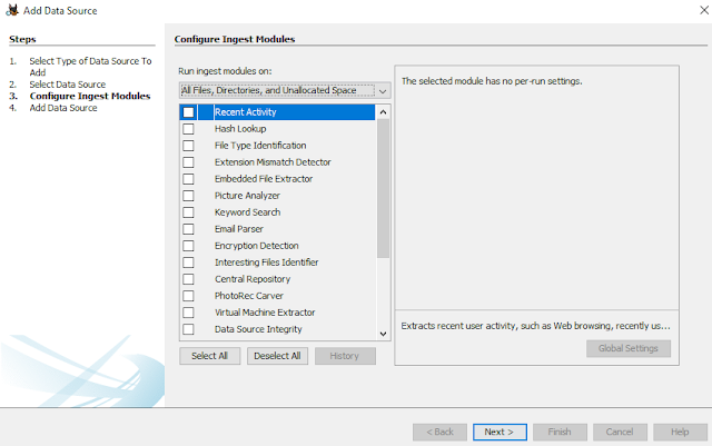 Learn how to use Autopsy to investigate artifacts from a disk image ...