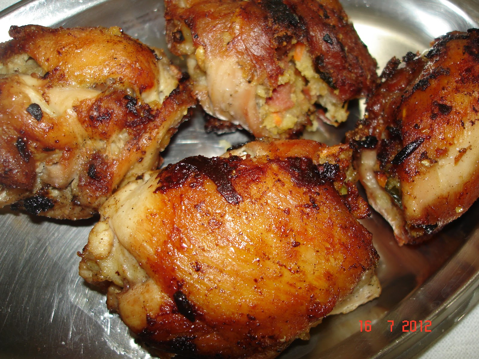 Toca das Receitas: SOBRECOXA DESOSSADA RECHEADA