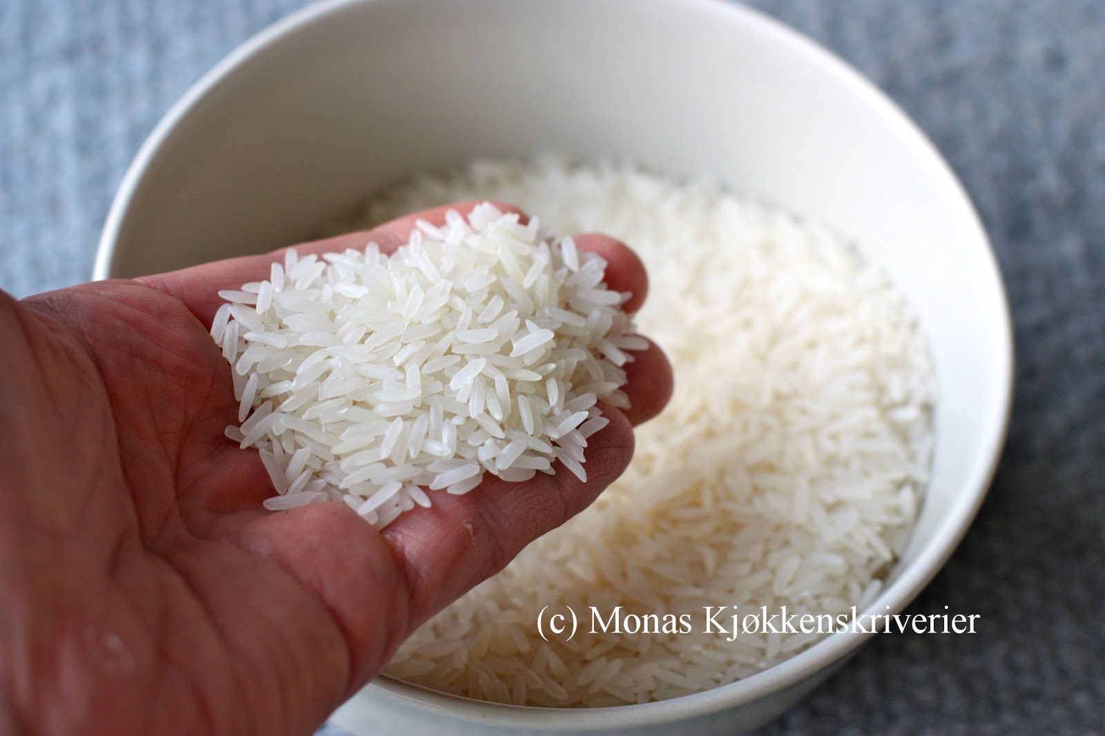 Monas Kjøkkenskriverier: Perfekt kokt ris!