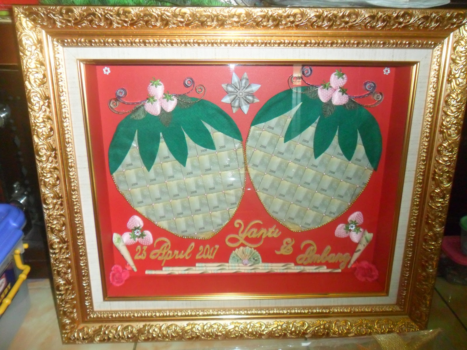 Ruang Kreasi Dyaa: MAHAR NIKAH ERKADE CRAFT