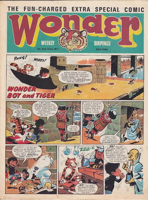 Boys Adventure Comics: UPDATED: Wonder weekly comic from Esso