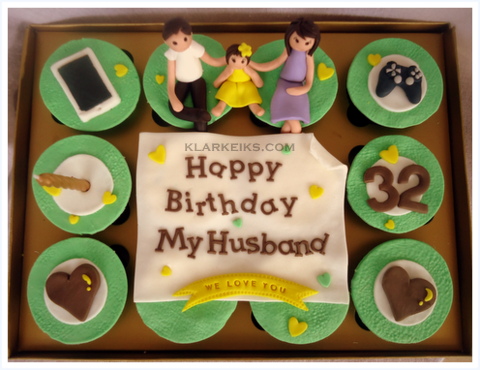 Cupcake: HBD Husband