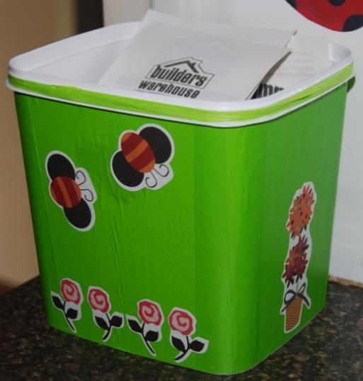 Naturally Me Creations: Crafty Recycling - Receipts Holder