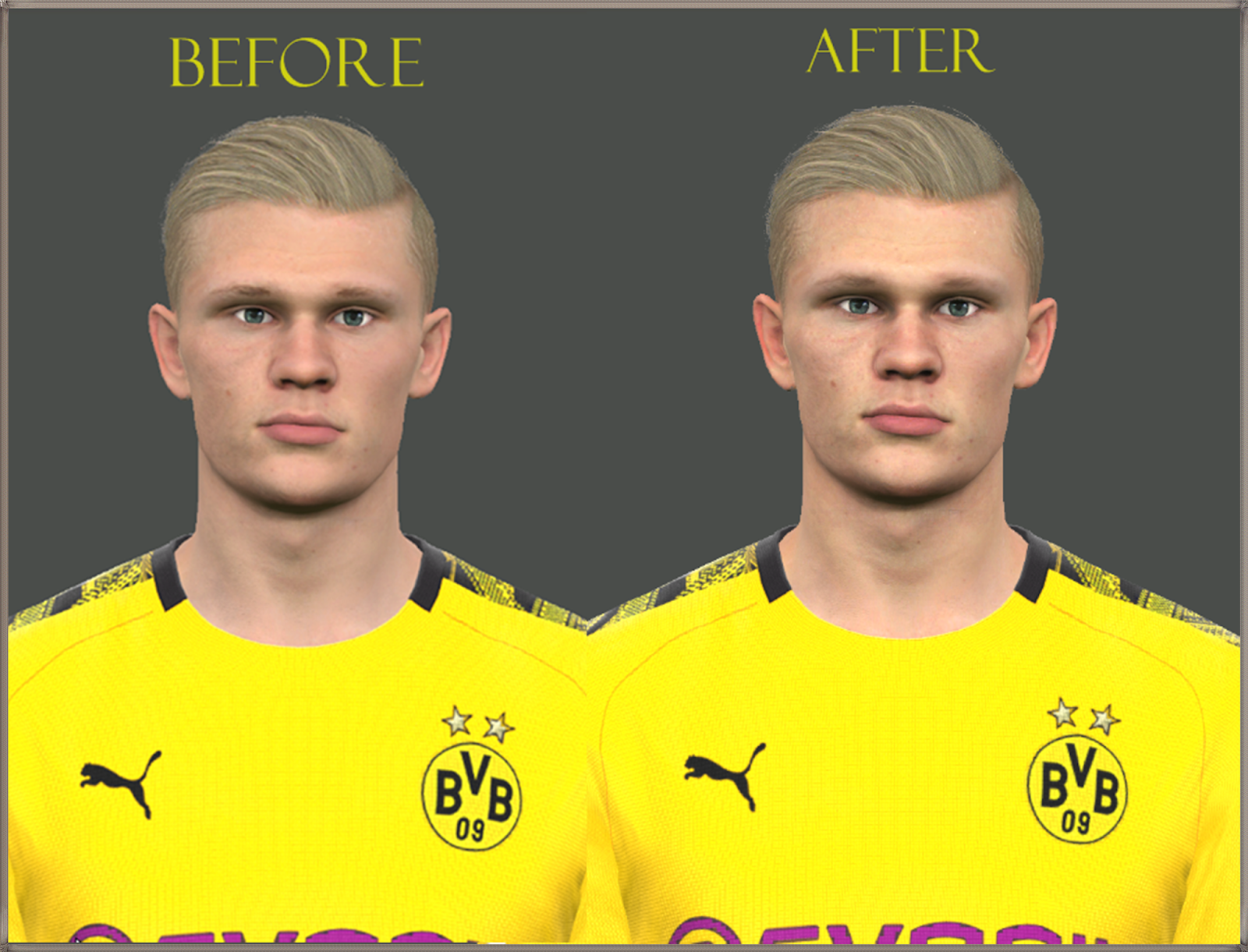 PES 2017 Faces Erling Haaland by Mo Ha ~ PES-ID | Download Gratis Patch ... PES 2017 Faces Erling Haaland by Mo Ha ~ PES-ID | Download Gratis Patch ...