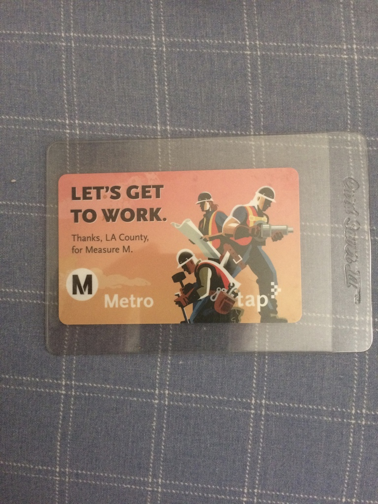 Tap Cards of Metro Los Angeles: 2017