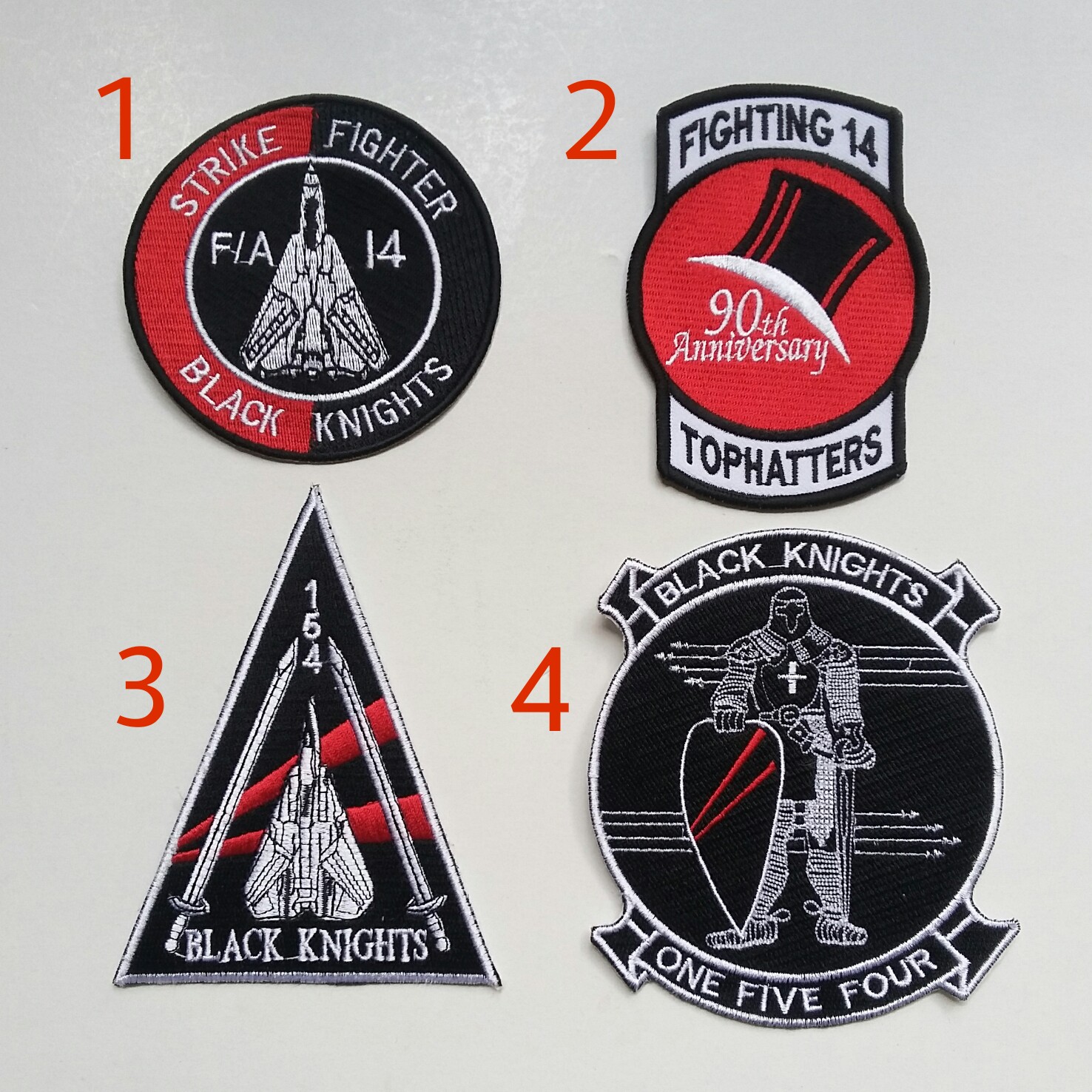 Armia Shop - Diecast & Militaria: Patch Bordir BLACK KNIGHT Strike ...