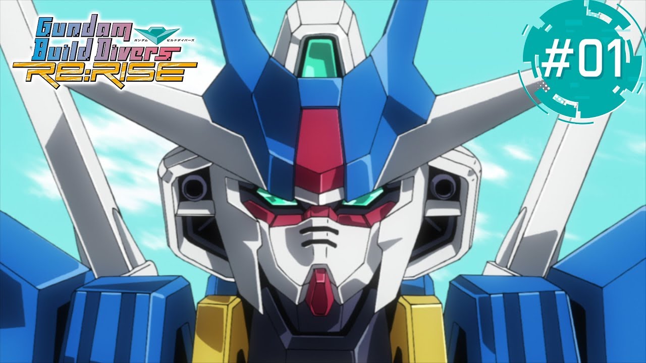 Gundam Build Divers Re:RISE Episode 01 Streamed - JEFusion