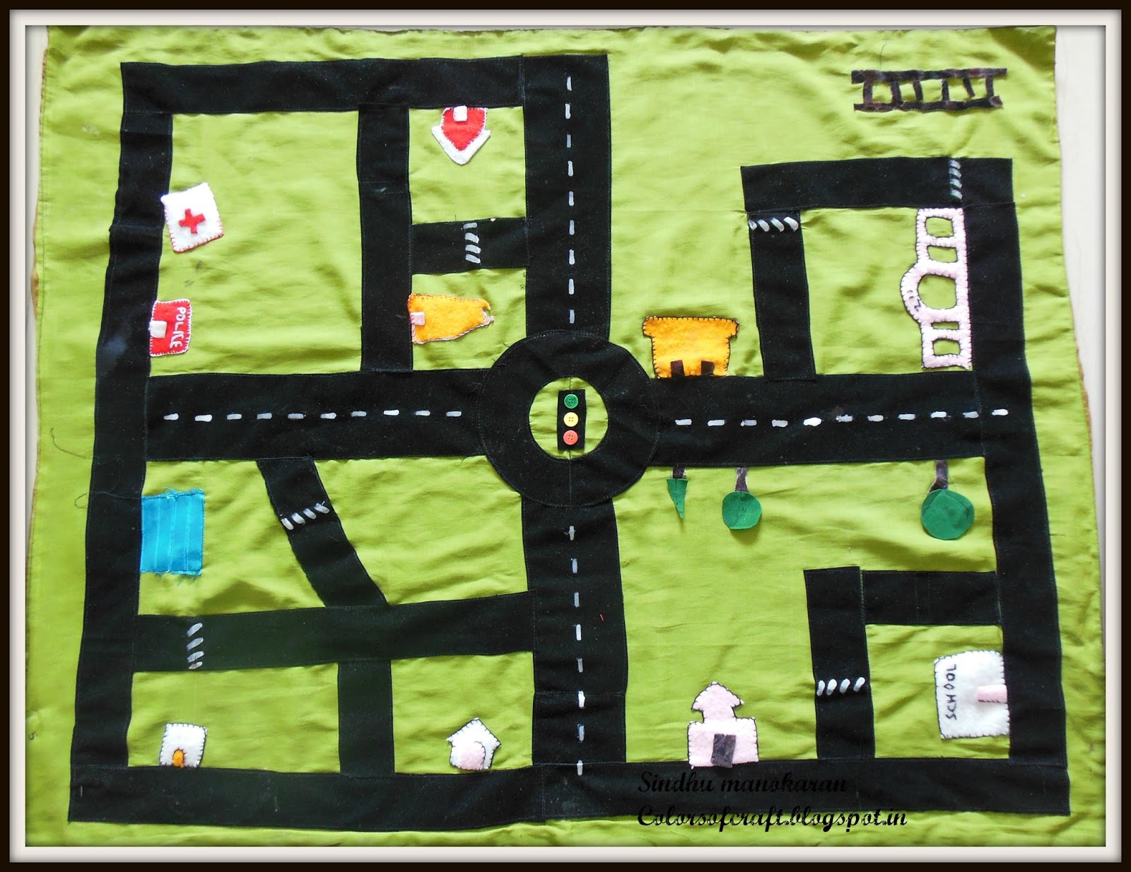 Colors of My Crafty World: Play Mat