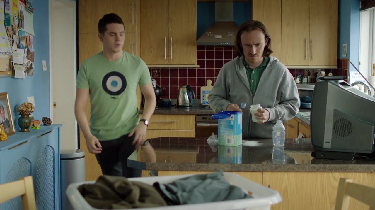 ausCAPS: Sean Verey and Ralph Ineson shirtless in Pramface 2-06 "Grumpy ...