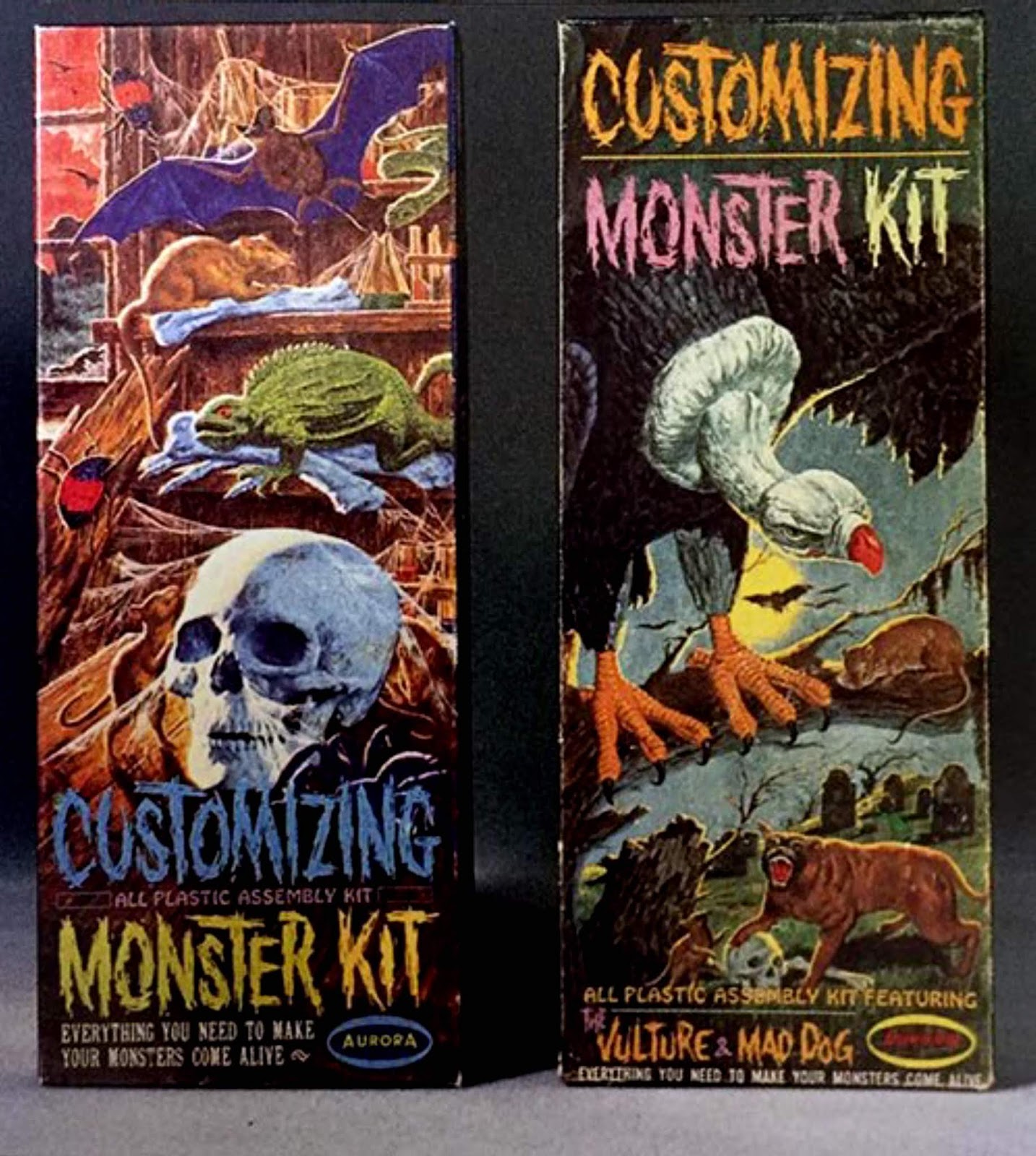 Mark's Super Blog: Aurora’s Monster Customizing Kits!