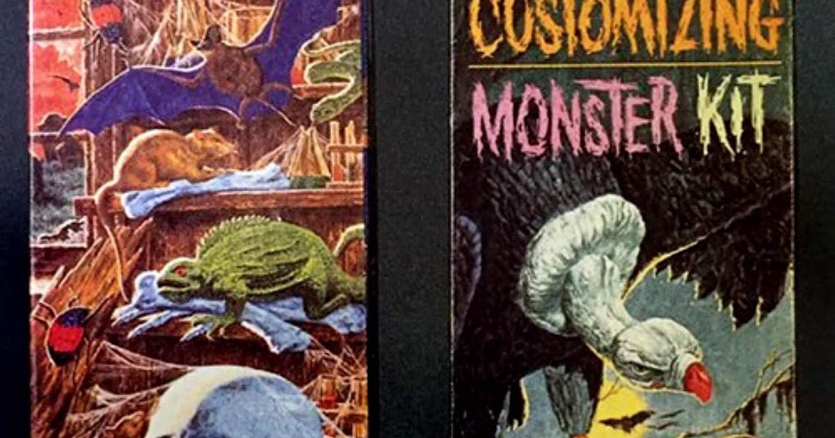 Mark's Super Blog: Aurora’s Monster Customizing Kits!