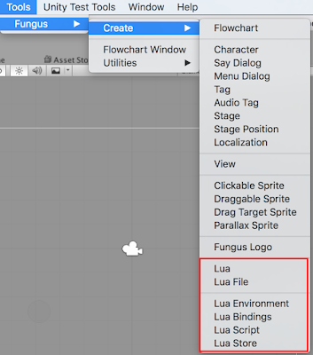 Уроки Unity3D и Daz3D: FungusLua. Создать Меню