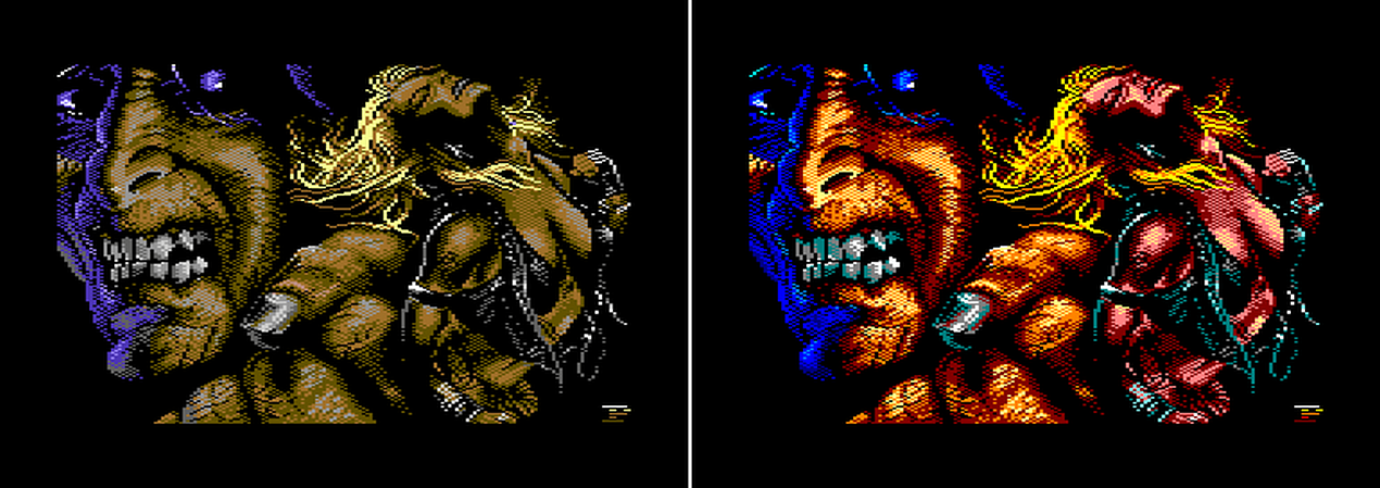 Indie Retro News: Is the C64 palette far superior to the Amstrad CPC?