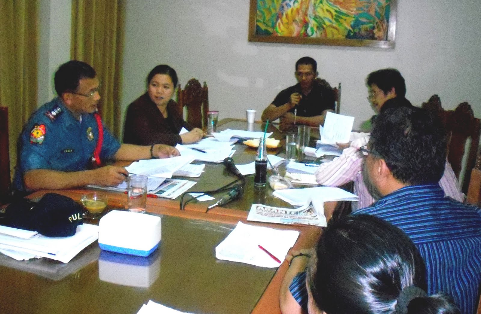 gensan photoblog: Screening Process for PNP Personnel