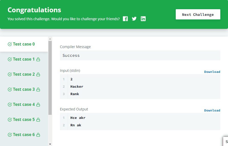 Day 6 Lets Review 30 Days Of Code Hackerrank Solution Sloth Coders