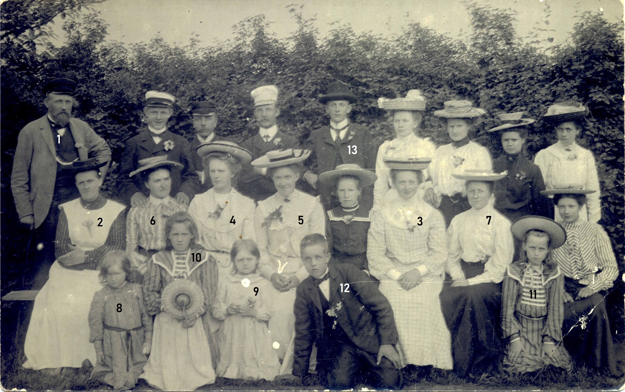 Ranae's Swedish-Chicago Heritage: Early Abrahamsson Family Photo - 1906?