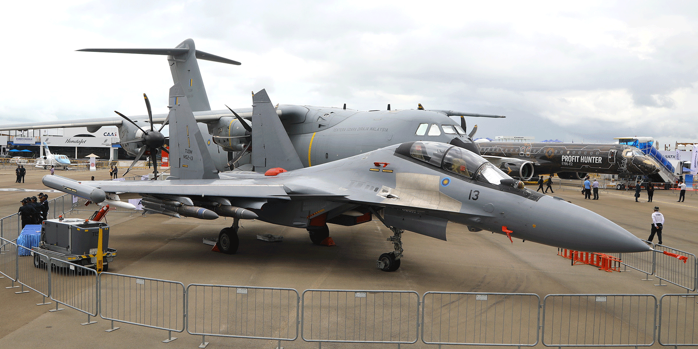 Malaysian Support The Troops: SU-30MKM Growlerski in Singapore Airshow ...