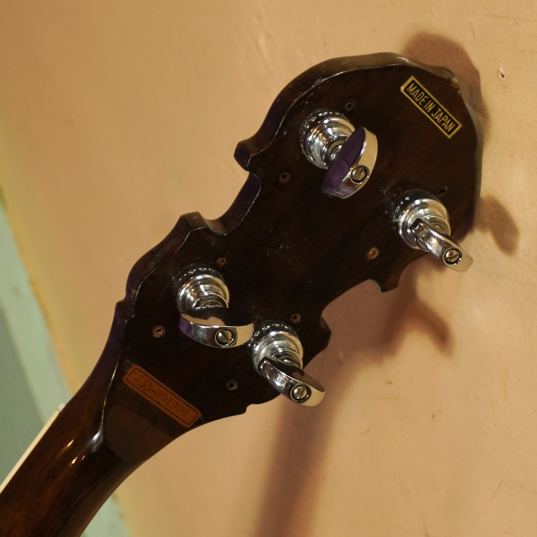 1970s Iida Model 233 Masterclone Resonator 5-String Banjo
