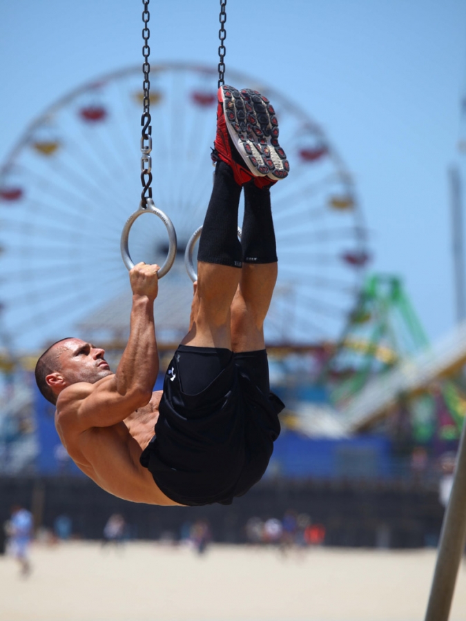 VJBrendan.com: Julien Greaux Working Out in Santa Monica