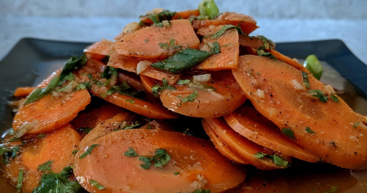 Shlata Chizo - Moroccan Carrot Salad