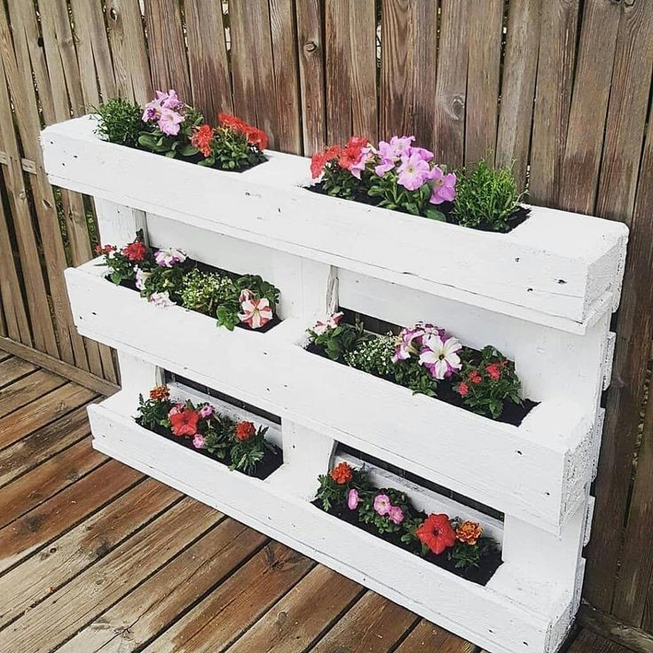 Trucos en un 2x3: Usa pallets de madera para lucir mejor tus macetas