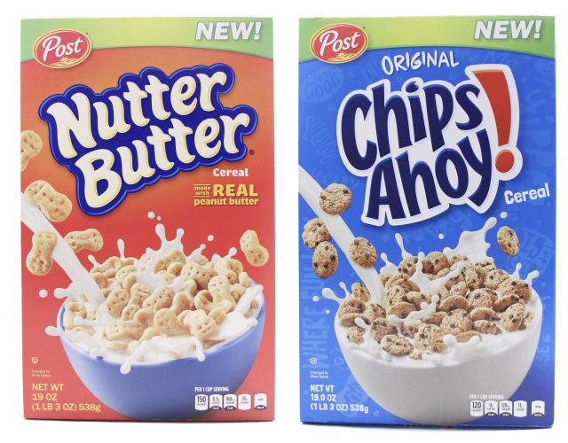 Nutter Butter and Chips Ahoy Cereals Coming Exclusively to Walmart