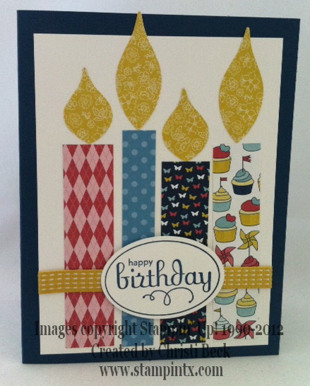 StampinTX: Monthly Stamp Class Cards