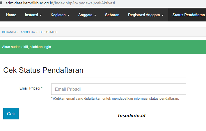 Verval PD NEW 2020 untuk Perbaikan Data Siswa - tasADMIN