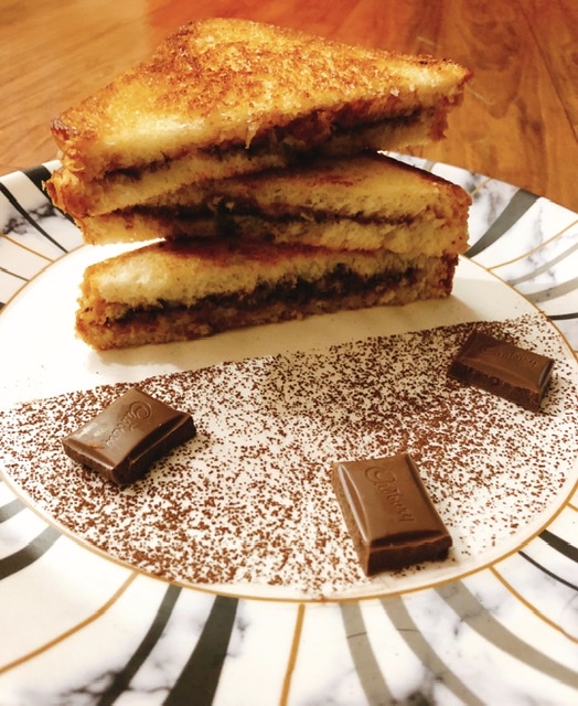 Medley-Of-Flavours: Chocolate Cheese Sandwich | How to make Chocolate ...