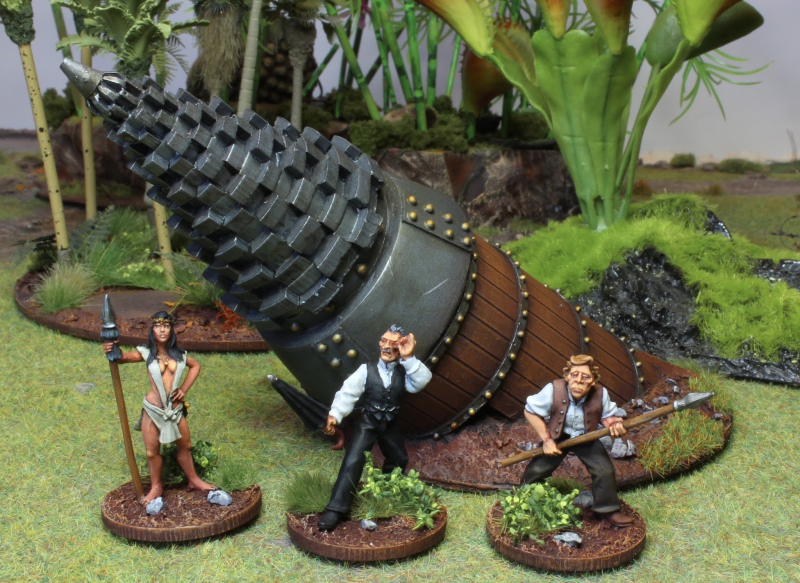 28mm Victorian Warfare: The Iron Mole!